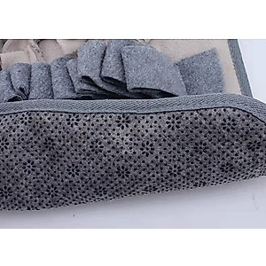 ISMARTEN Rabbit Foraging Mat, Polar Fleece Pet Snuffle Pad Bed, Interactive Feed,Treat Dispenser for Rabbits Chinchillas Ferrets Bunny Guinea Pigs (Cake)