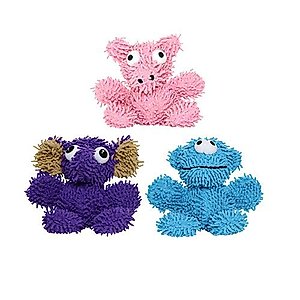 MIGHTY- Microfiber Ball Elephant– Made with Squeaker Balls and Minimal Stuffing. Strong & Tough. Interactive Play Dog Toy. Machine Washable & Floats. (Combo Pack #1)