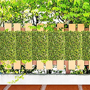 Artificial Ivy Privacy Fence Screen Garden Expandable Hedge Plant