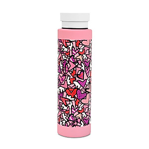 BRITTO Romero 25oz Insulated Water Bottle, Stainless Steel, Alive - Pink'