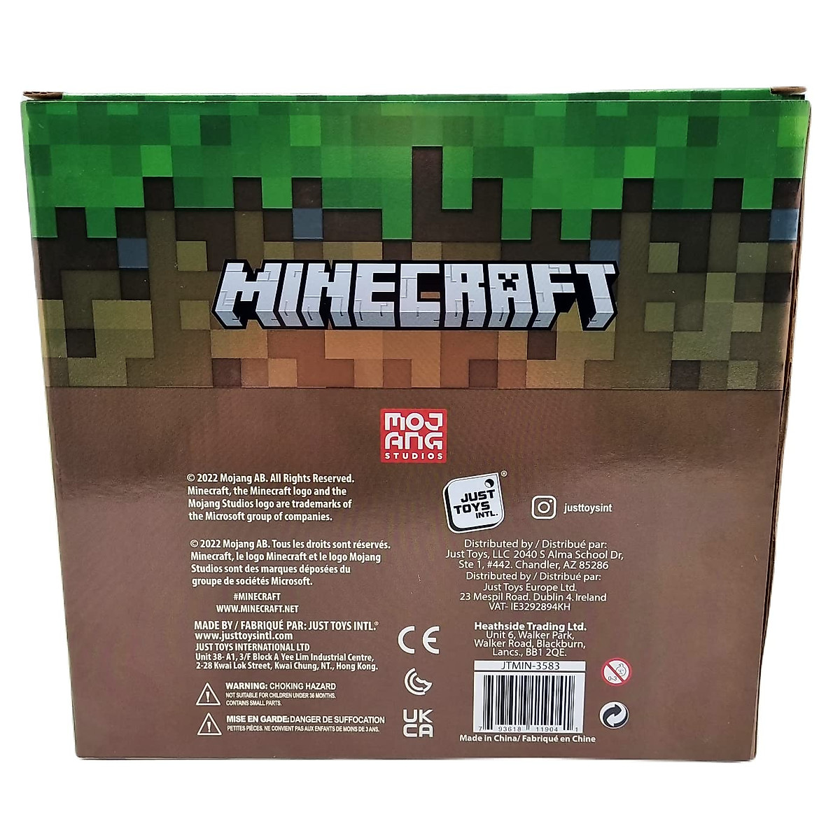 Just Toys LLC Minecraft SquishMe Series 2 Collector's Box