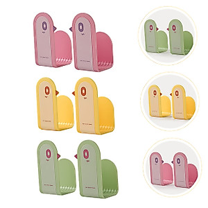 Cabilock 3 Pairs Nailless Pot Lid Holder Wall Pot Lid Organizer Cabinet Pans Organizer Rack Dish Drying Rack Pan Lid Shelves Brackets Cutting Board Organizer Abs Chopping Board Cover Frame