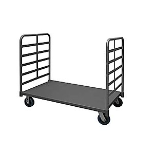 Durham EPT2RH30486PU95 2 Sided Platform Truck, 6 Polyurethane