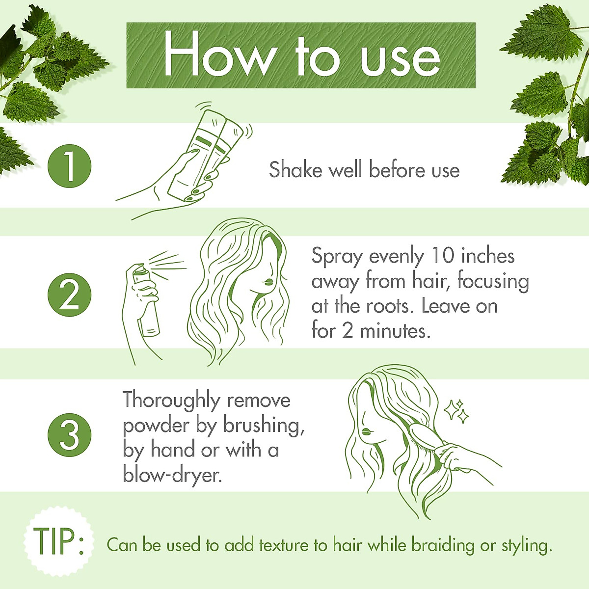 Klorane Dry Shampoo with Nettle for Oily Hair and Scalp, Regulates Oil Production, Paraben & Sulfate-Free, 3.2 oz.