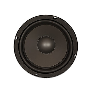 Goldwood Sound GW-8PC-8 Heavy Duty 8ohm 8" Woofer 330 Watts Replacement Speaker, Black