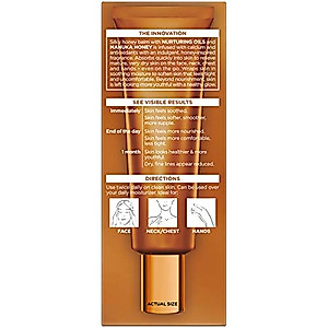 L'Oreal Paris Skincare Age Perfect Hydra-Nutrition All-Over Balm with Manuka Honey Extract and Nurturing Oils, to Soothe and Rescue Dry Skin, Paraben Free, 1.7 oz.