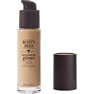 Burt's Bees Goodness Glows Liquid Makeup, Natural Beige - 1.0 Ounce