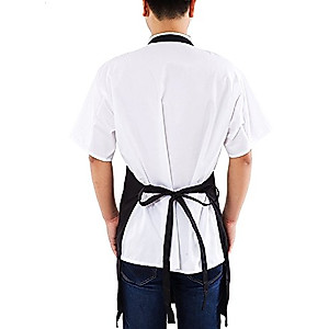 SARA NELL Cooking Kitchen Chef Apron Funny Bib Aprons for Women Men - I am Up to No Good I Solemnly Swear That