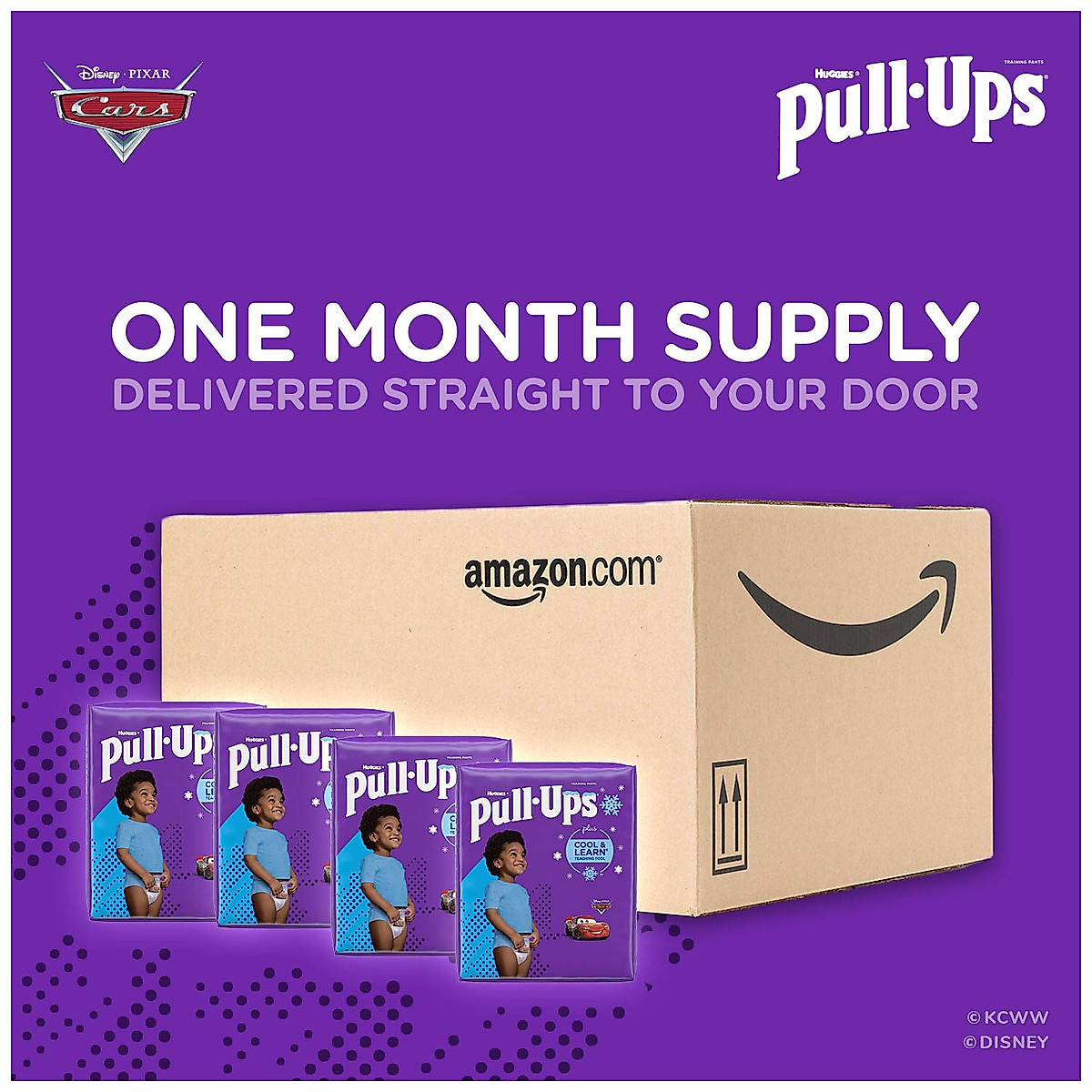 Pull-Ups Cool & Learn Boys' Training Pants, 3T-4T, 84 Ct