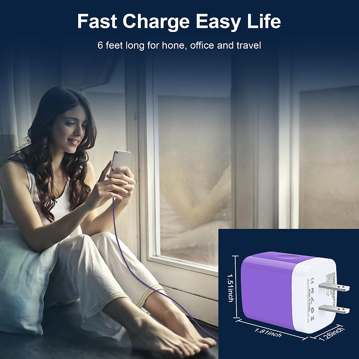 USB C Cube Pixel 8a 7a Fast Charger for Google Pixel 8a 7a 8 Pro 7 6a 6 Pro 5a,Type C Charging Block for Samsung Galaxy A15 5G A14 5G A54 A13 A53 A23 A03S A35 A55 S24 S23 FE S22 S21 Z Flip 5 Z Fold5