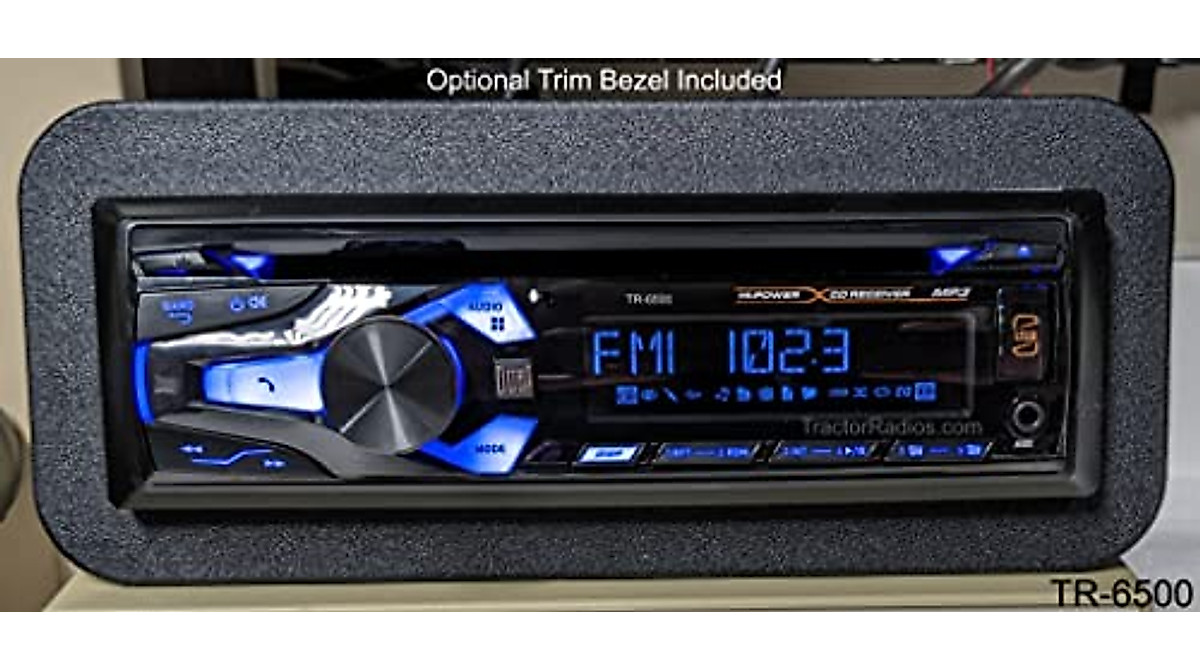 KIOTI Tractor Radio with Bluetooth & CD Player | Easy Plug & Play
