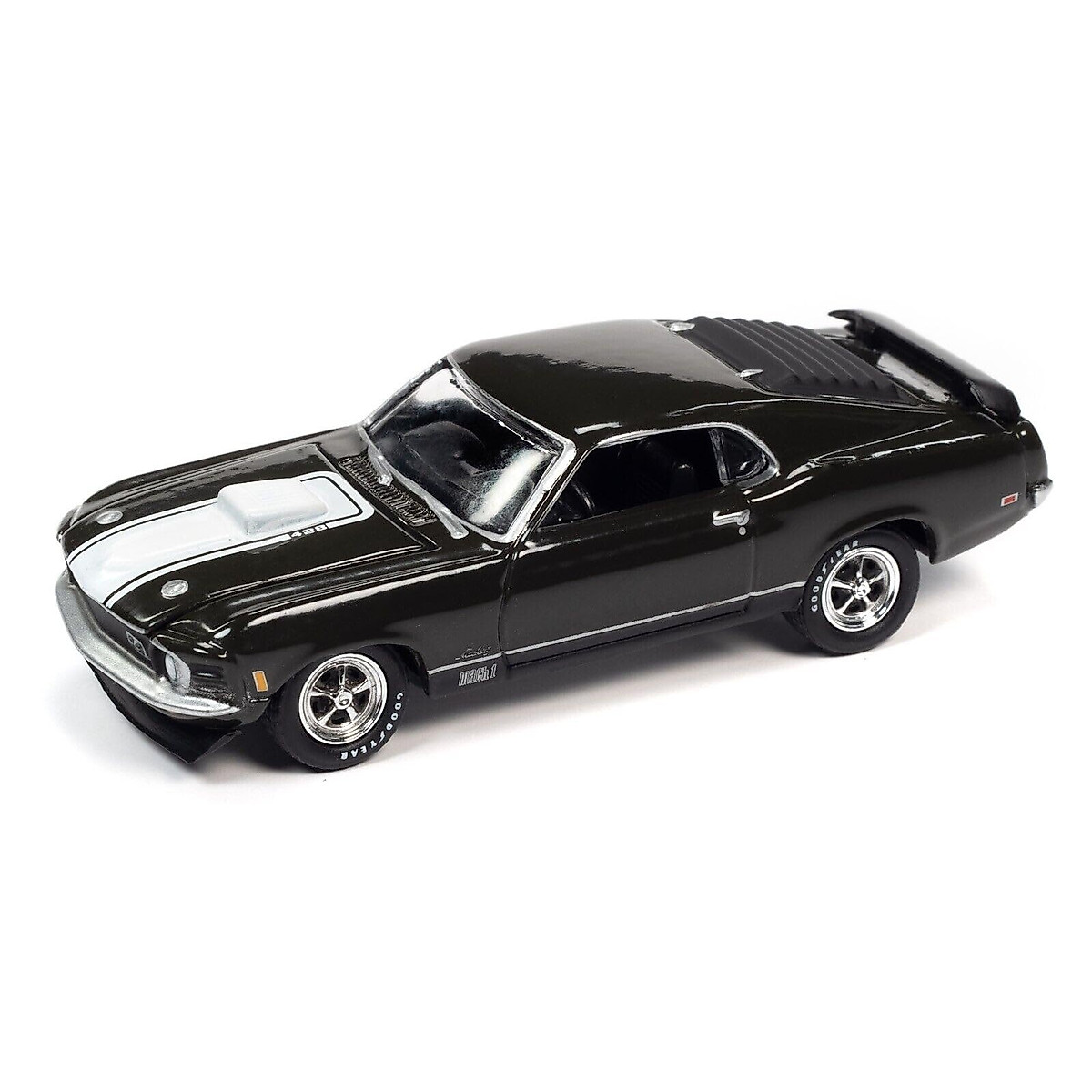 Johnny Lightning JLMC029 Muscle Car VER A 1970 Car Mustang Mach 1 Green