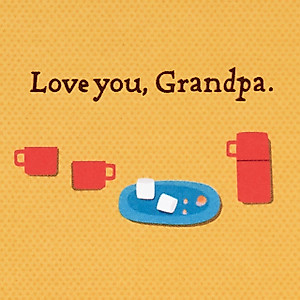 Hallmark Birthday Card for Grandpa (Bear Buddies) for Birthdays, Grandparent's Day, Any Occasion