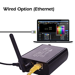 Pknight 2.4G Wireless WiFi DMX Easynode Box 512 DMX Controller with App WiFi-DMX PRO Using ArtNet/sACN Protocol(one Universe)
