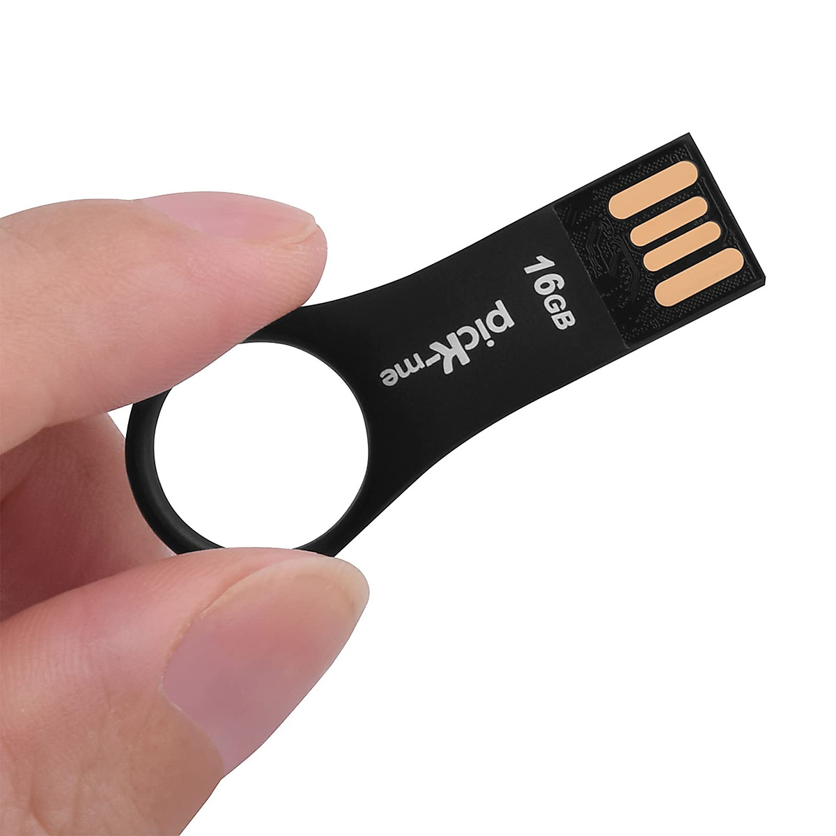 picK-me USB 2.0 Flash Drives, High Speed Thumb Drive Disk Memory Stick, for Data Storage and Share, for Desktop/Laptop/Smart TV/Car Audio etc (16GB, 2 PCS)