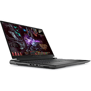 Dell Alienware m18 Laptop (2023) | 18" 2560x1600 QHD+ 165Hz | Core i9-13900HX - 4TB SSD Hard Drive - 32GB RAM - Nvidia GeForce RTX 4070 | 24 cores @ 5.4 GHz - 8GB GDDR6X Win 11 Home Black