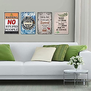 Shvieiart 8 X 12 Metal Signs - Wanted Owl Lady (The owl House) Vintage Look Metal Tin Poster