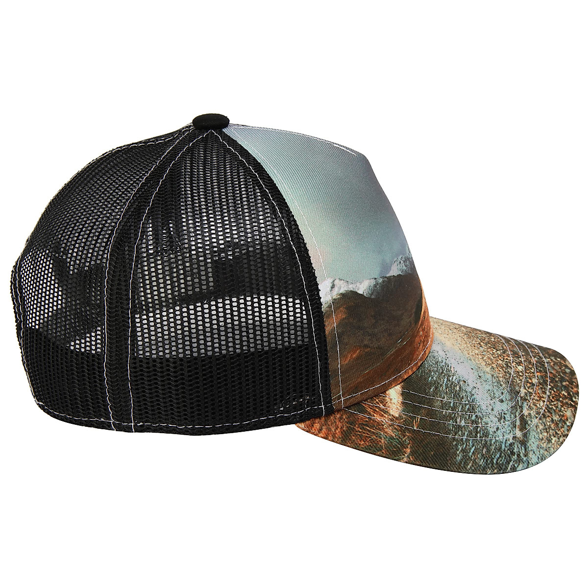 Jeep Premium Mojave Mountains View Hat Black