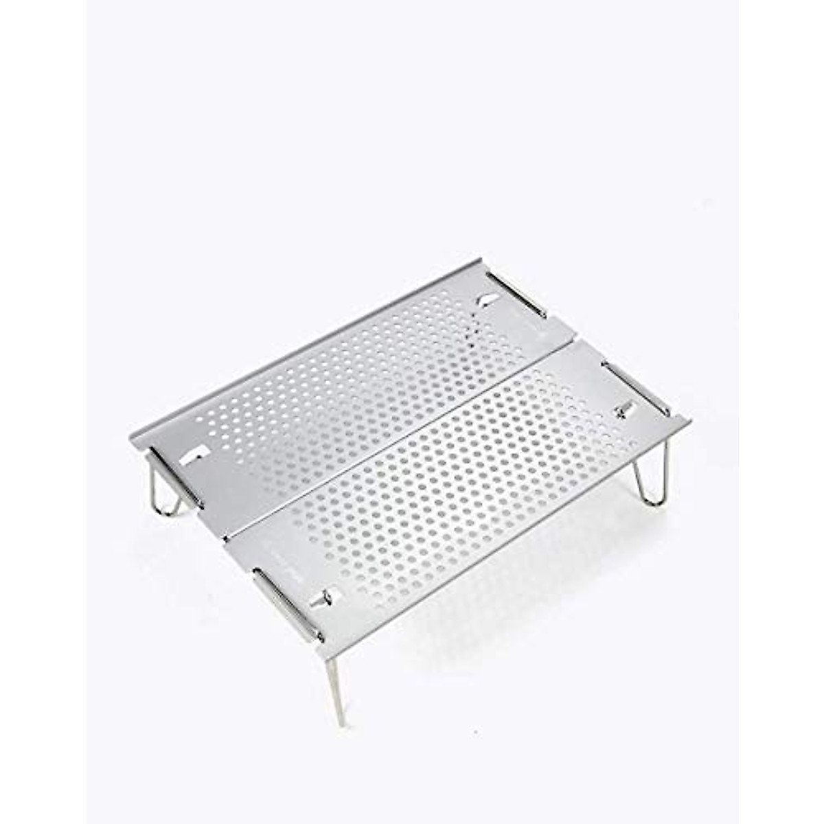 Snow Peak Ozen Solo Table, SLV-171, Aluminium, Lightweight for Backpacking, Designed in Japan, Lifetime Product Guarantee