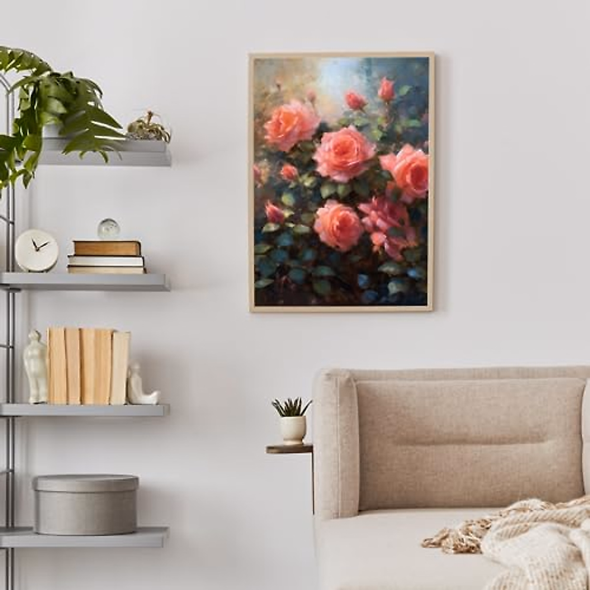 Eleploi DIY Diamond Painting Beautiful Female Angel Diamond Painting Kits for Adults, Fall Decorations for Home& Room Decor, Office Decor, 5D Full Round Diamond Arts Kits 24 X 31 Inches.