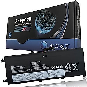 Anepoch L18M4P90 Laptop Battery Replacement for Lenovo ThinkPad L13 Yoga Series Notebook L18C4P90 L18D4P90 02DL030 02DL031 02DL032 SB10T83119 SB10T83120 SB10T83121 15.36V 46Wh 2985mAh