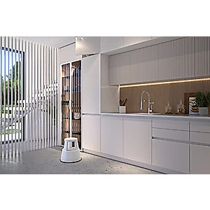 Wedo 212 200 Plastic Kickstool in White