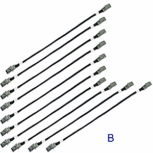 Hat Windy Clips for Boating,Hat Rides Cap Retainer for Fishing,Hat Keeper and Eyewear Holder,Pack of 10 pcs Black