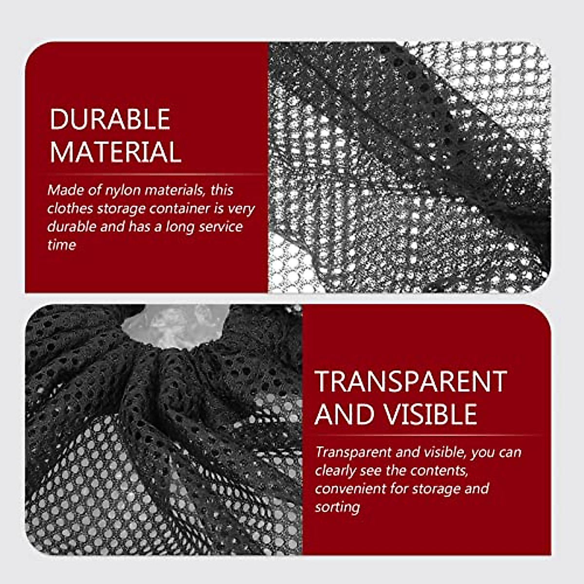 FAVOMOTO Ultralight Nylon Mesh Bags Sleeping Bag Ditty Sacks Clothes Storage Organizer for Travel Camp Home College Dorm Dirty Cloth 22.40X14.54X0.39in