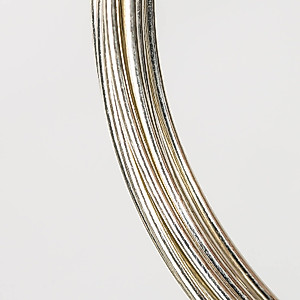 18 Gauge/1.0 mm, 5 FT Half Hard 925 Sterling Silver Wire, Round Making Jewelry Wire, Memory Wire