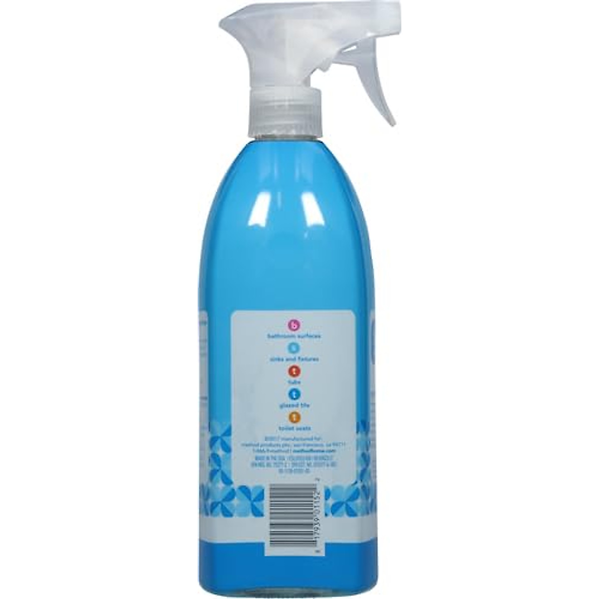 Method Antibacterial Bathroom Cleaner, Spearmint, Removes Mold + Mildew stains, 28 Fl Oz