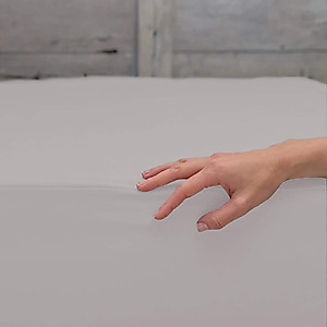 IR Imperial Rooms Fitted Sheet Full - 16 Inch Deep Pocket Fitted Bed Sheets Premium 1800 Soft Microfiber Shrink and Fade Resistant All Around Elastic Full Size Fitted Bottom Sheet Only (Grey)