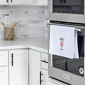 Aller Home & Kitchen Funny Kitchen Towels with Sayings. 4pc Kitchen Towel Set, Fun Pun Food Design incl Taco. Waffle Weave Towel, Decorative Funny Dish Towels for Mom. Cute Kitchen Towels for Gifts