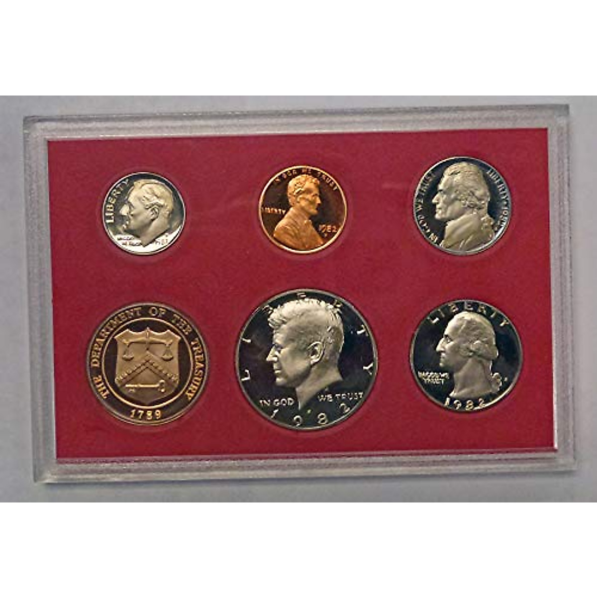 1982 S U.S. Mint Proof Set Original Mint Pkg