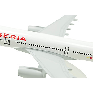 TANG DYNASTY(TM) 1:400 16cm Airbus A330 Iberia Airlines Metal Airplane Model Plane Toy Plane Model