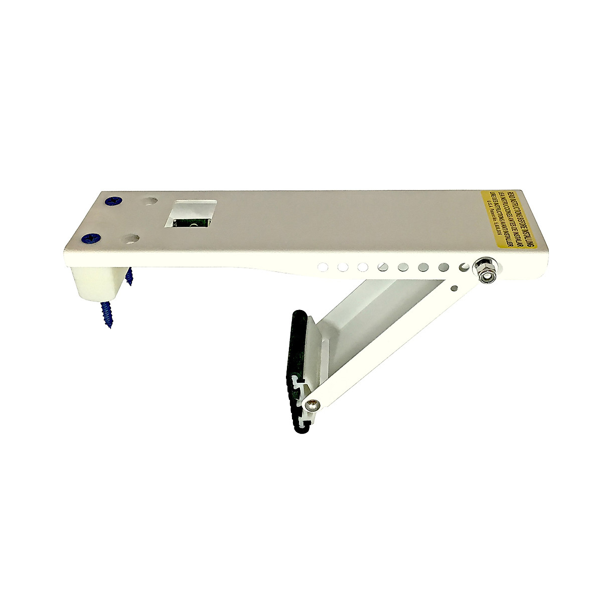 Frost King ACB80H Small, Universal Air Conditioner Support Brackets, Safely Supports Window AC Units Up To 80 Lbs (5,000 To 10,000 BTUs), Steel, Rugged Construction