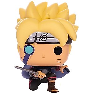 Funko Pop! Animation: Boruto The Next Generation - Boruto with Marks (Karma) GITD Figure (Entertainment Earth Exclusive)