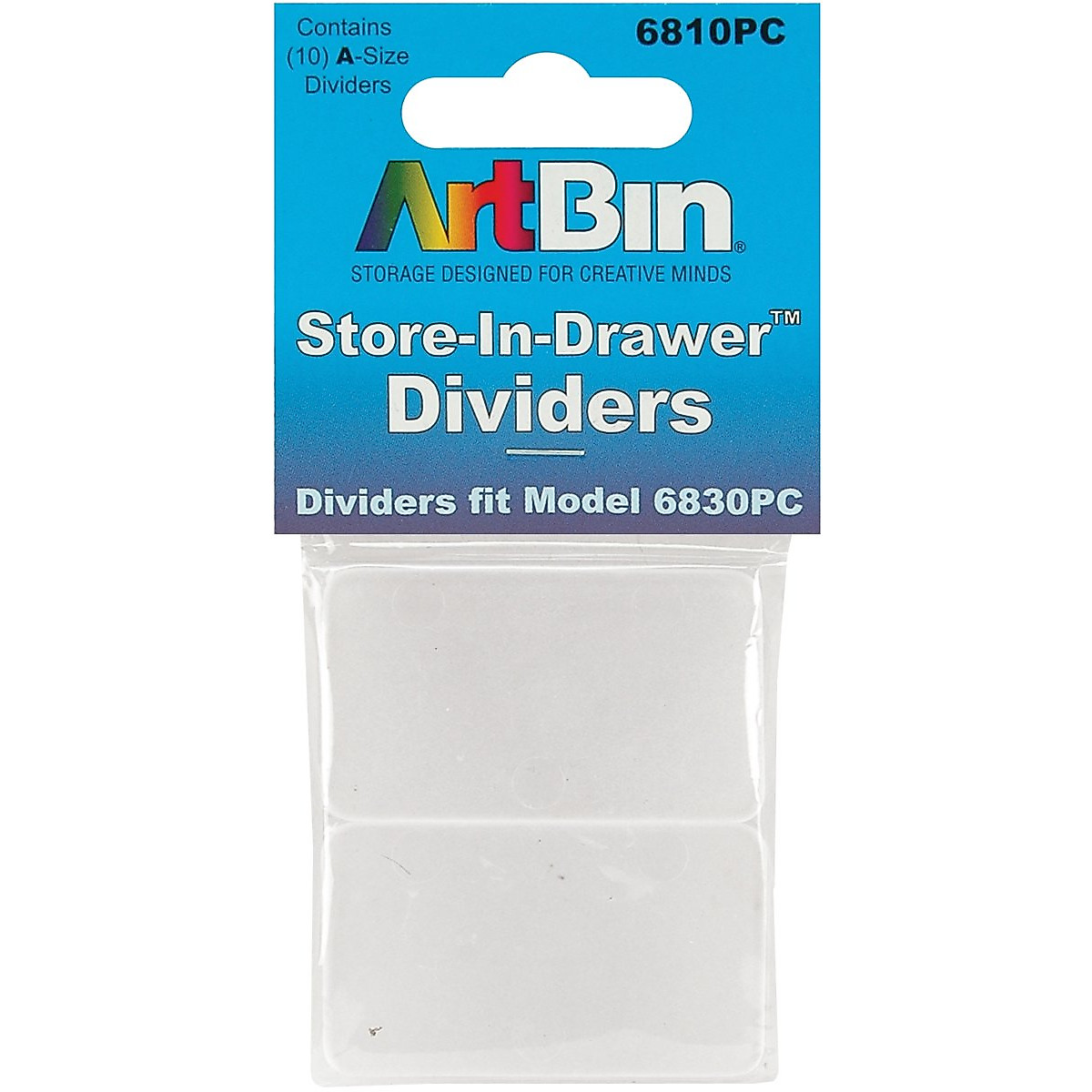 ArtBin 6810PC Divider 10-Pack for ArtBin 6830PC Store In Drawer Cabinet, Organizer Accessory, Pack of 10