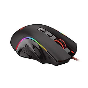 Redragon Black Griffin Gamer Mouse with RGB LED - M607, Unico