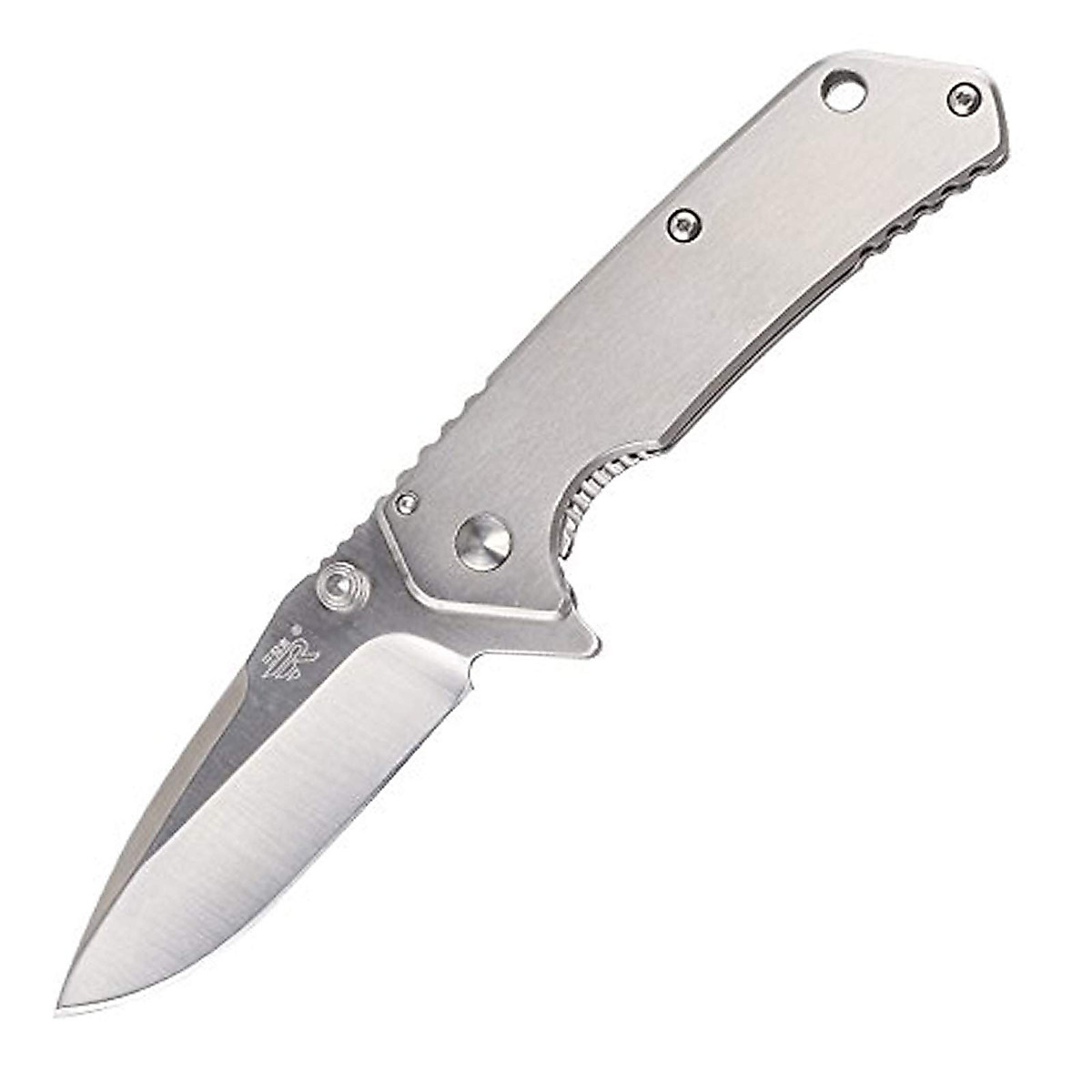 Sanrenmu 7056 Series Pocket Knife (7056LUF-SF Stone Washed) (White)