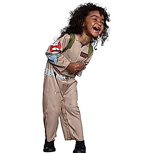 Party City Ghostbusters Halloween Costume for Babies, 12-24M, Includes Printed Jumper with Leg Snaps, Multicolor