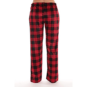 #followme Fleece Pajama Pants for Women Sleepwear PJs 45803-10195-RED-S