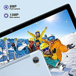 Blackview 10.5 inch Android 12 Tablet, Widevine L1, 14GB+256GB/TF 1TB, 8280mAh Battery, 13MP+8MP Cameras, Octa-Core Gaming Tablet with Stylus, FHD+ IPS Screen/5G WiFi/Quad Speakers/GPS-Tab 15 Pro Blue