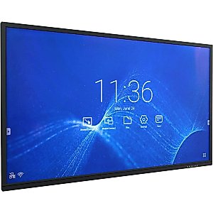 NEC CB Series CB861Q 86" 4K UHD S-IPS Collaborative Touchscreen Display with Built-In SoC and Whiteboarding & Wireless Presenting Software, Built-In Speakers