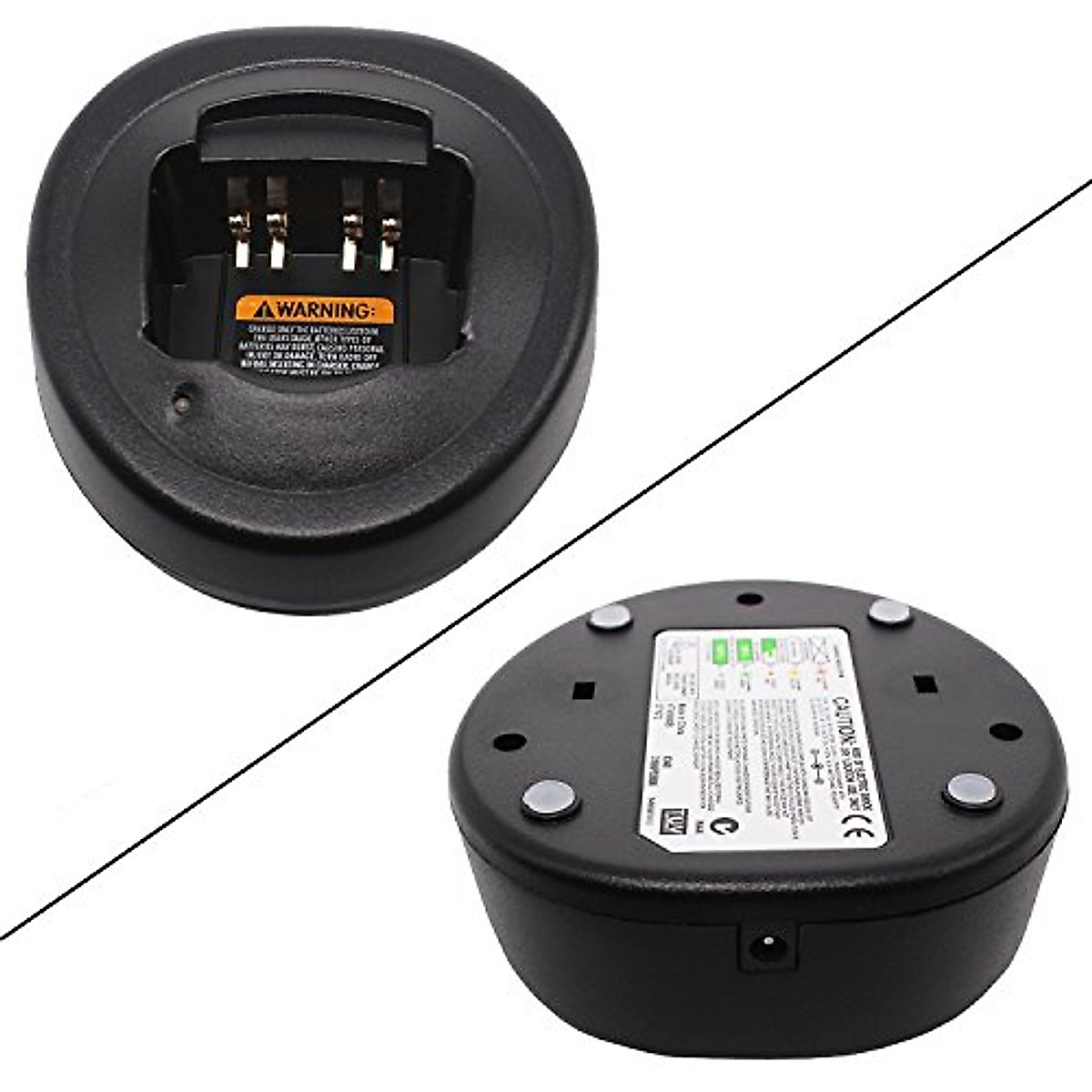 HTN9000 Charger Compatible for Motorola HT750 HT1250 PR860 EX500 MTX950 HT1250.LS PRO5150 PRO7150 WPLN4107 HNN9013 HNN9008 JMNN4023 JMNN4024