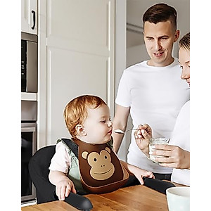 ATHRADIES Hook on High Chair with Mat, Clip on High Chairs for Babies and Toddlers, High Chair That Attaches to Table, Portable High Chair for Travel, Travel High Chair with Carrying Bag,Black