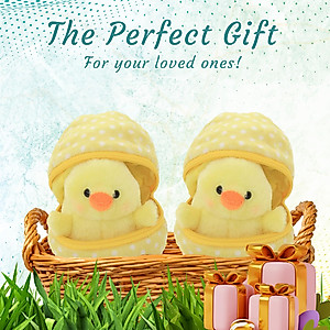 Made By Aliens Easter Plush Unicorn Stuffed Animal 6 Inches Surprise Zip-Up Egg Hideaway Spring Inspired Gift for Girls and Boys Birthday Halloween Mother's Day (New Unicorn Egg)