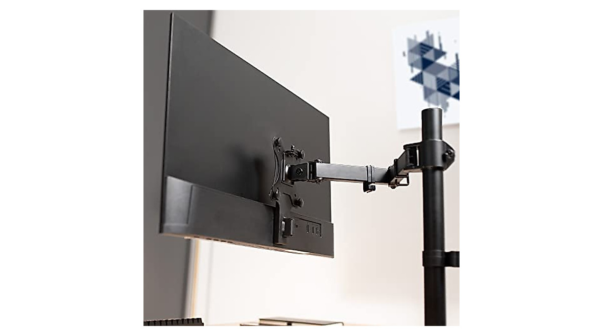 Mount HP M-Series Monitors: VIVO VESA Adapter (M22f, M24f, M27f)