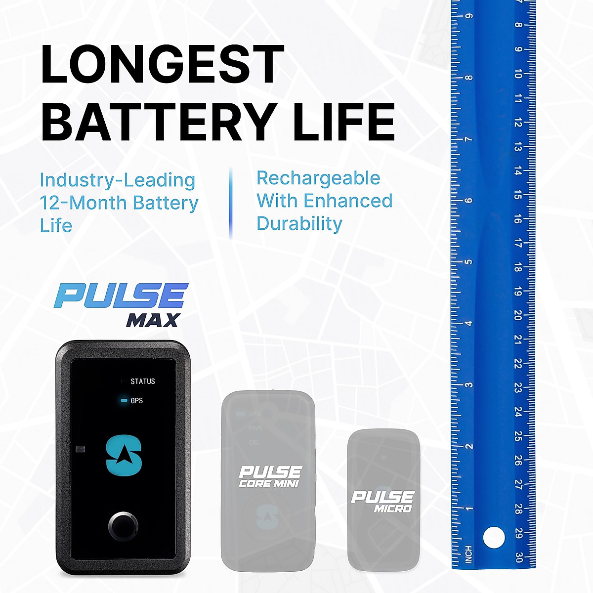 Spytec GPS MAX 12 Month Battery for Long-Term Tracking, Hidden Weatherproof GPS Tracker for Cars, Vehicles, Loved Ones, Trailers, RV - Unlimited Worldwide Real-Time GPS Tracking - Low Cost Plan