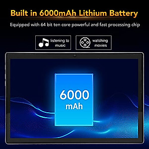 10.1 Inch Pink HD Tablet, 4G Dual SIM Dual Standby Calling Tablet for Android 8.0, 3GB RAM 64GB ROM Dual Cameras PC Tablet for Study, Game, Work(#1)