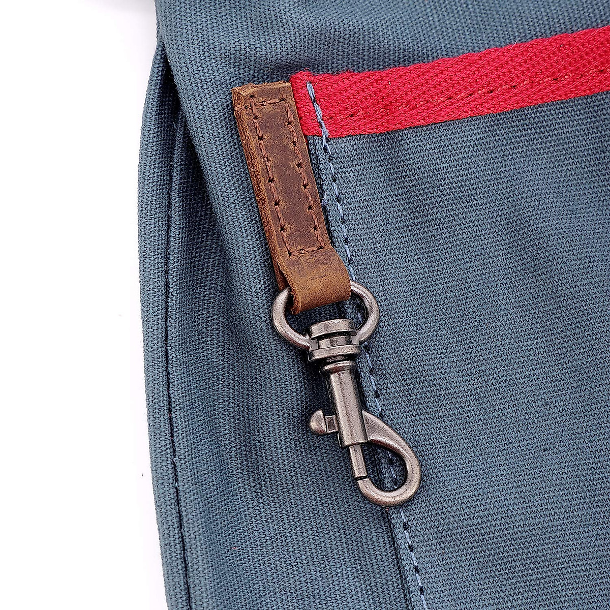 Urban Light Coated Canvas Crossbody Bag (Kale)